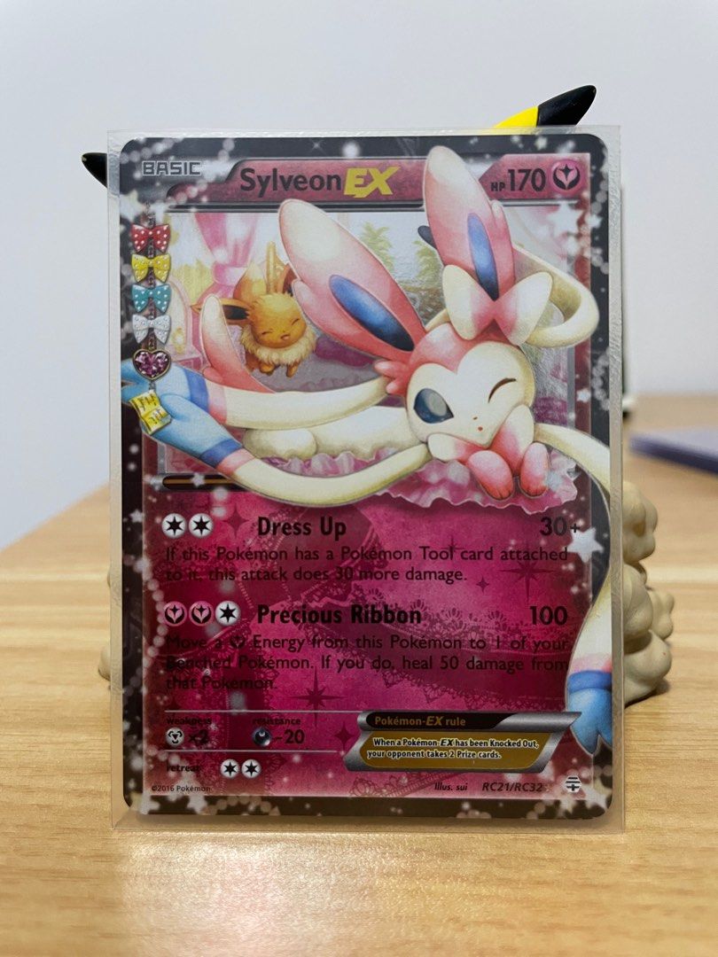 Pokemon TCG Sylveon EX RC21/RC32 Generations Radiant Collection ...