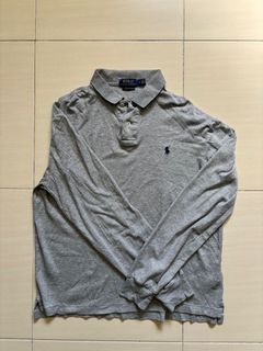 Polo Ralph Lauren Polo Long Sleeve, Men's Fashion, Tops & Sets, Tshirts & Polo Shirts on Carousell
