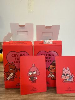 Pop mart Crybaby Crying for Love Blind Box (not cherry, cat dog, hirono ...