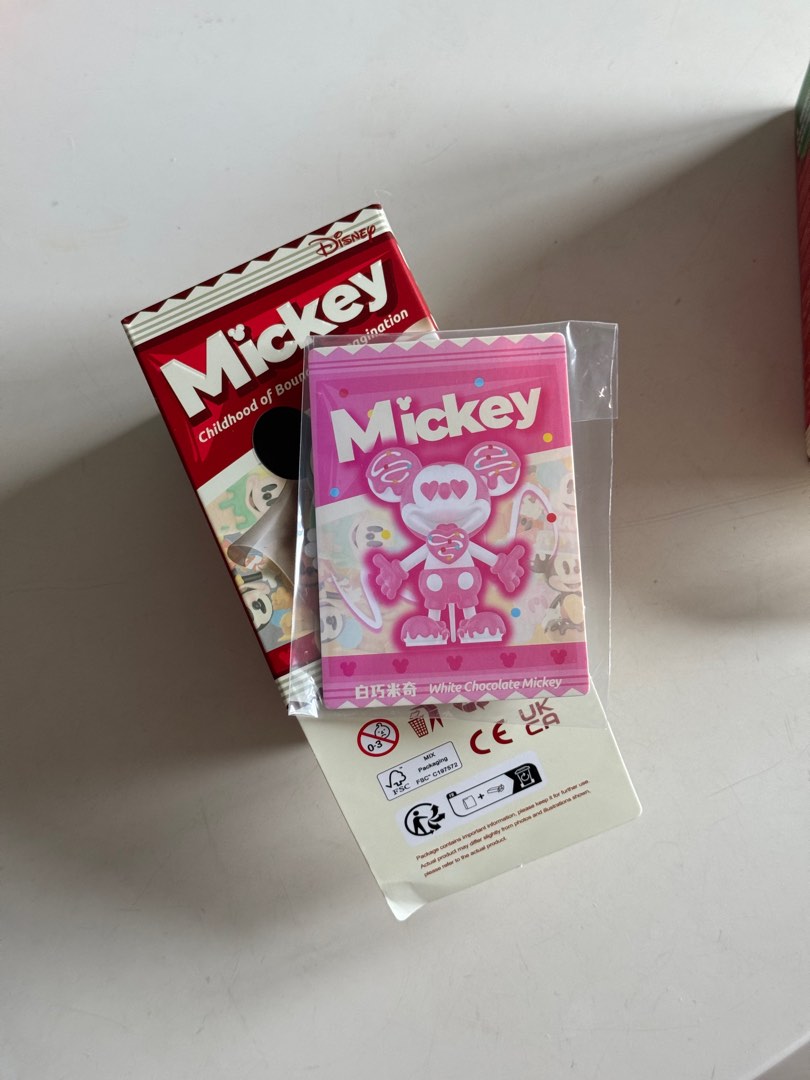 Popmart Mickey Blind Box - White Chocolate, Hobbies & Toys, Toys ...