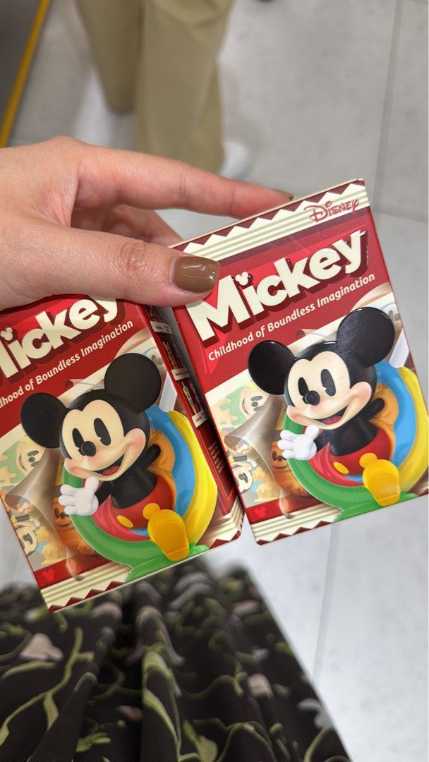 Popmart Mickey Blind Box - White Chocolate, Hobbies & Toys, Toys ...