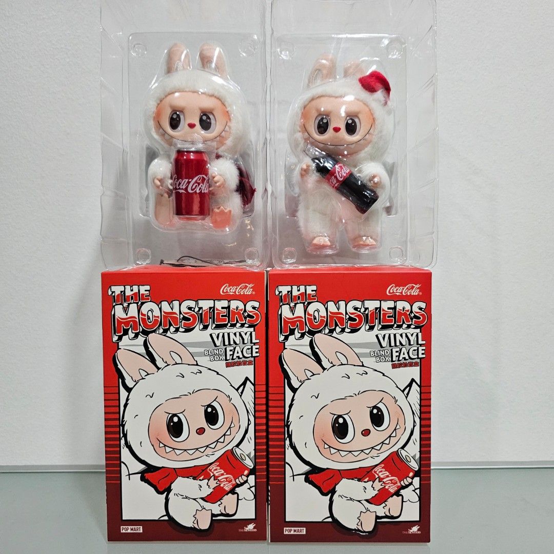 Popmart The Monsters Coca-Cola Series-Vinyl Face Blind Box, Hobbies ...