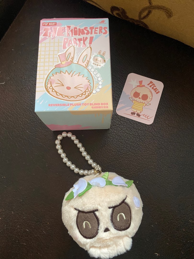 Popmart The Monsters Party Series Reversible Plush Tycoco, Toys ...