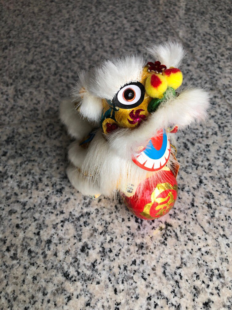 Posb CNY Miniature Lion in Box, Hobbies & Toys, Memorabilia ...