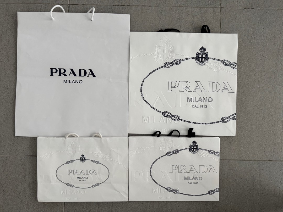 Prada Paper Bag, Everything Else, Others on Carousell