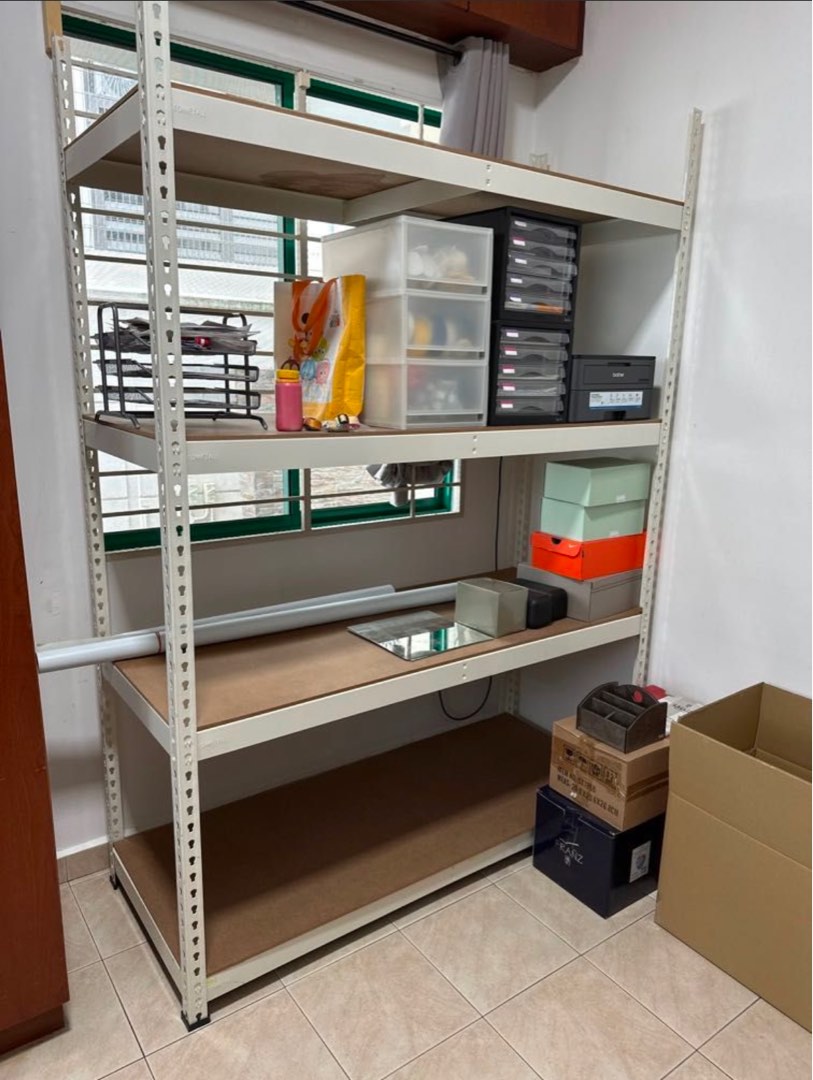 Preloved metal rack - boltless / screwless heavy duty quality metal ...