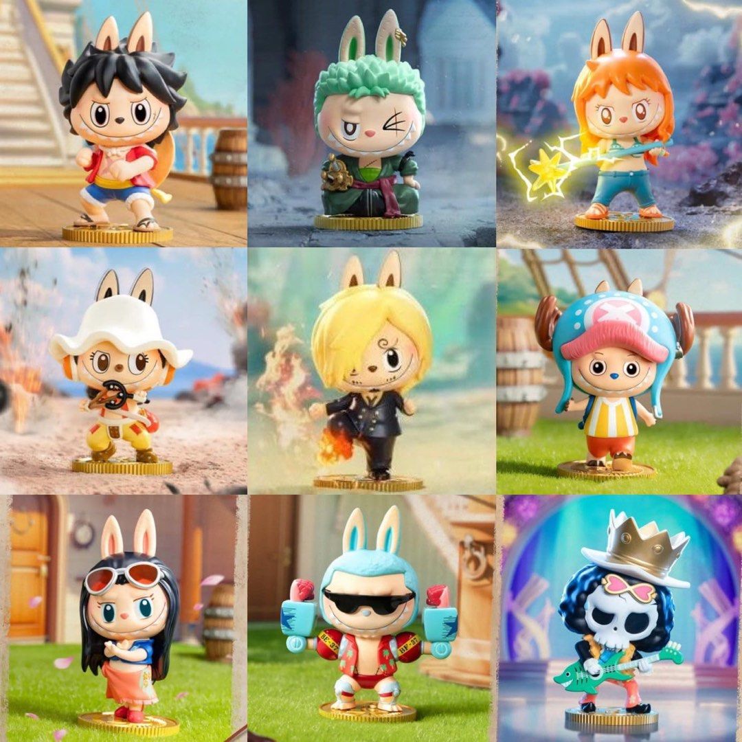 [Pre-order] Pop Mart Labubu The Monsters X One Piece Figurine blind box ...