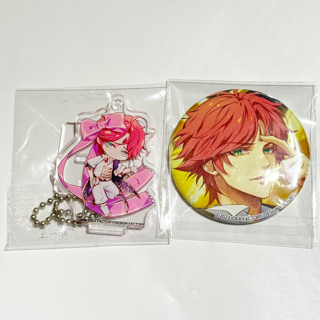 Radiant tale radie chibi acrylic stand can badge bundle otomate 75mm ...