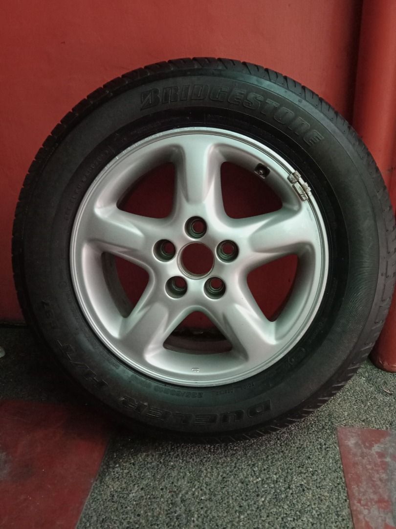 RAV4 Gen 2 Original R16 Mags/Rim with Tire (1 pc), Car Parts ...