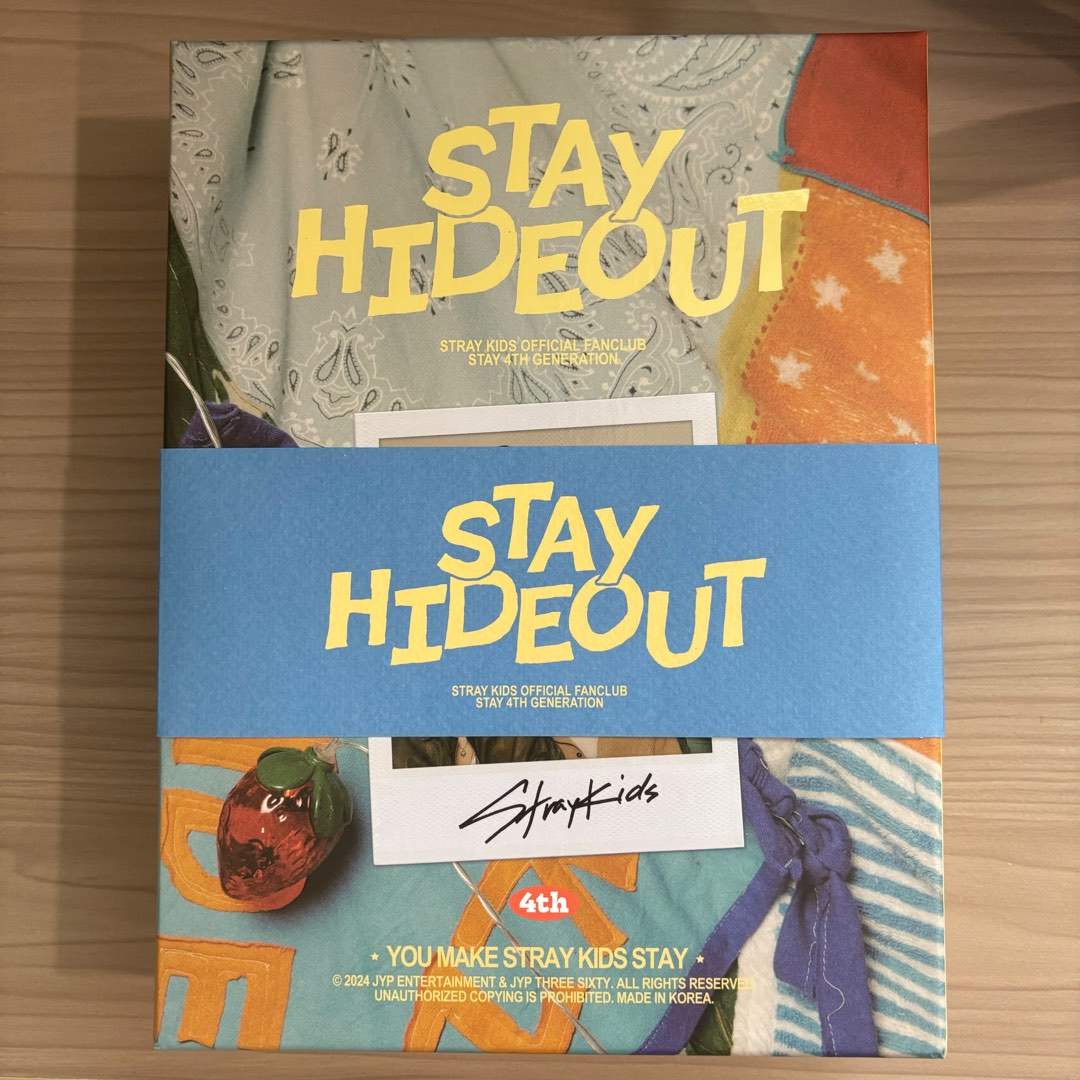 [READYSTOCK | OFFICIAL] Stray Kids SKZ 4th Gen Stay Fanclub Kit Full ...