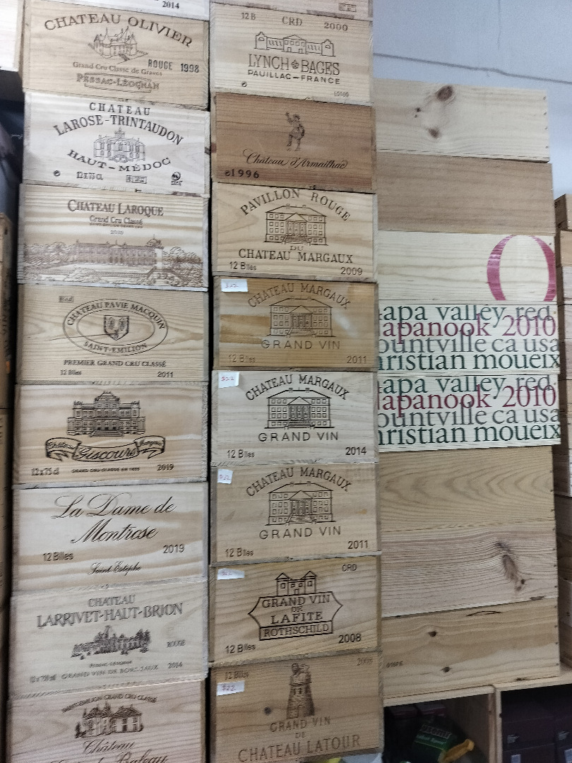 Refurbished Wine Crates / Original Wine Crate (OWC) / Wine Box / Wooden ...