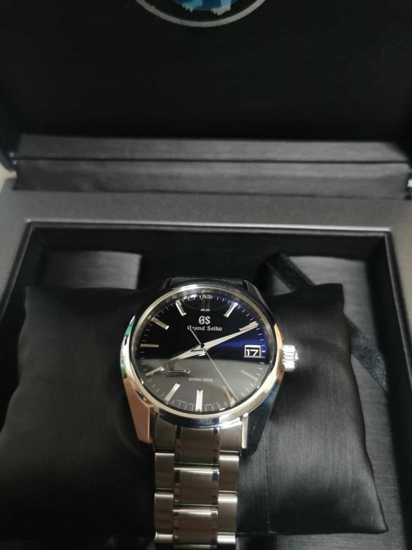 REPRICED Grand Seiko SBGA 375 Spring Drive 44 GS case with box and ...