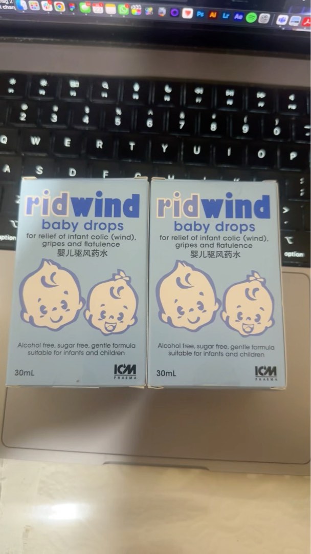 Ridwind Baby Drops for Colic Relief, Babies & Kids, Bathing & Changing ...