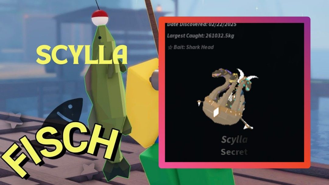 SCYLLA| ROBLOX FISCH, Video Gaming, Video Games, Others on Carousell