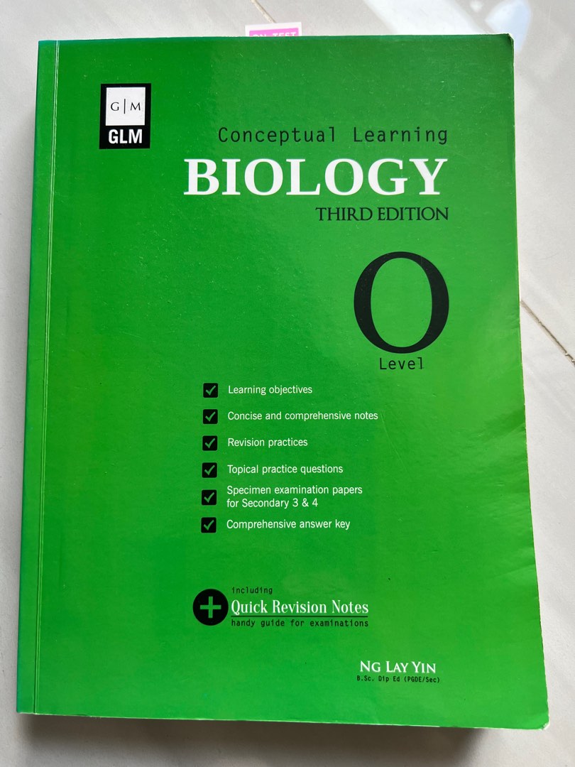Sec 4 o level pure biology assessment book, Hobbies & Toys, Books ...