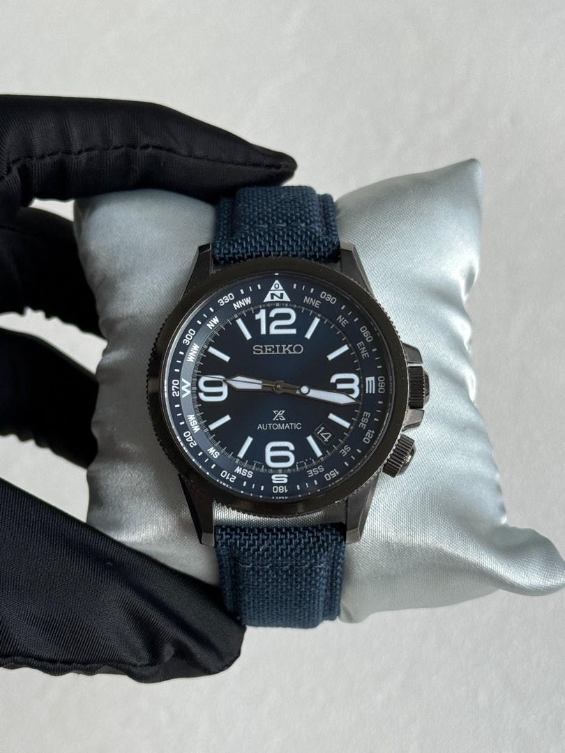 Seiko Field Compass Blue Dial #SRPC31, Men's Fashion, Watches ...