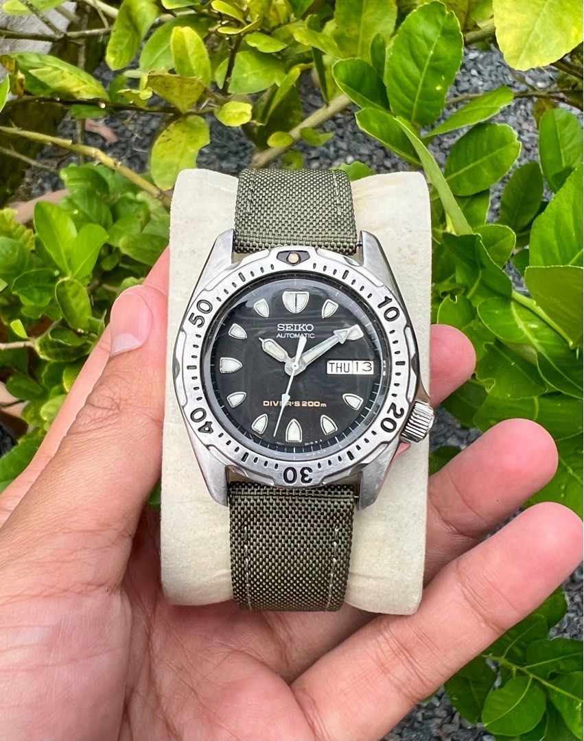 Seiko skx001 seiko diver 7s26-0010, Men's Fashion, Watches ...