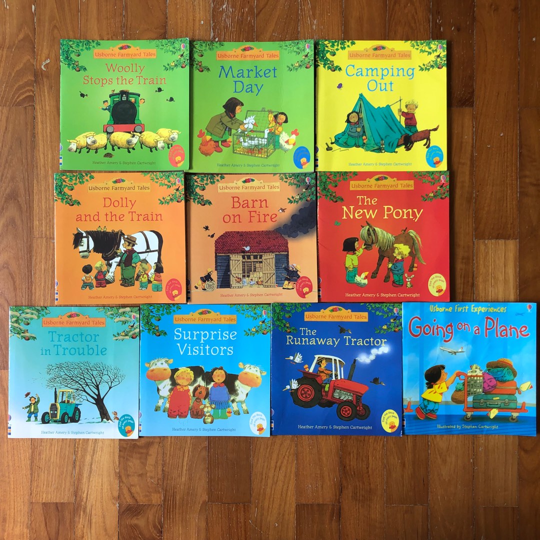 Set of 10 Usborne Farmyard Tales My First Experiences English pictorial ...