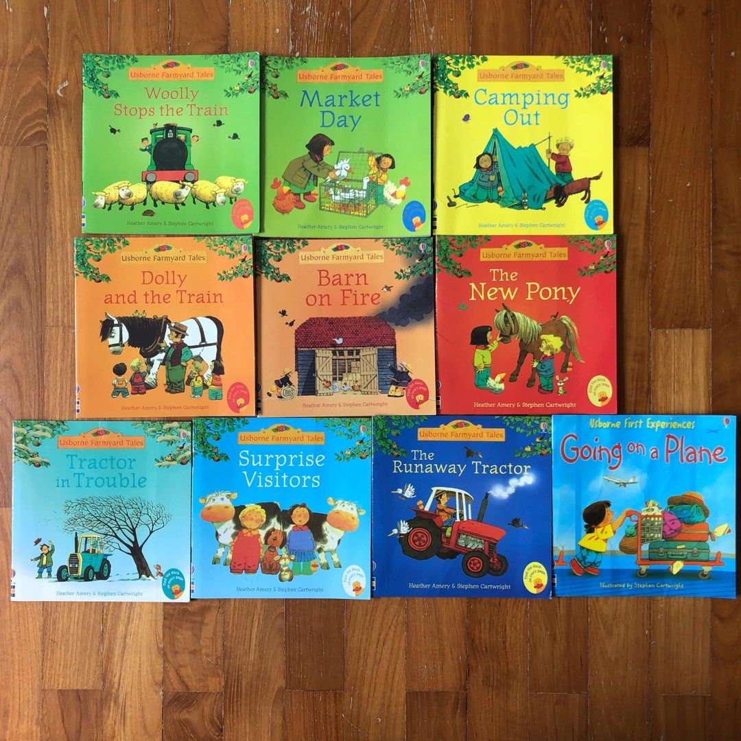 Set of 10 Usborne Farmyard Tales My First Experiences English pictorial ...