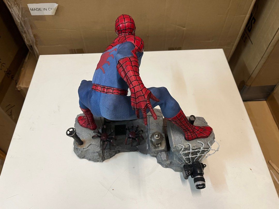 Sideshow Spider Man OG Pf 1/4 Scale Statue, Hobbies & Toys ...