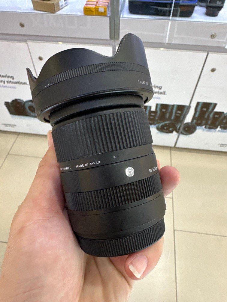 Sigma 18-50mm F2.8 DC DN Lens - Fujifilm XF, Photography, Lens & Kits ...