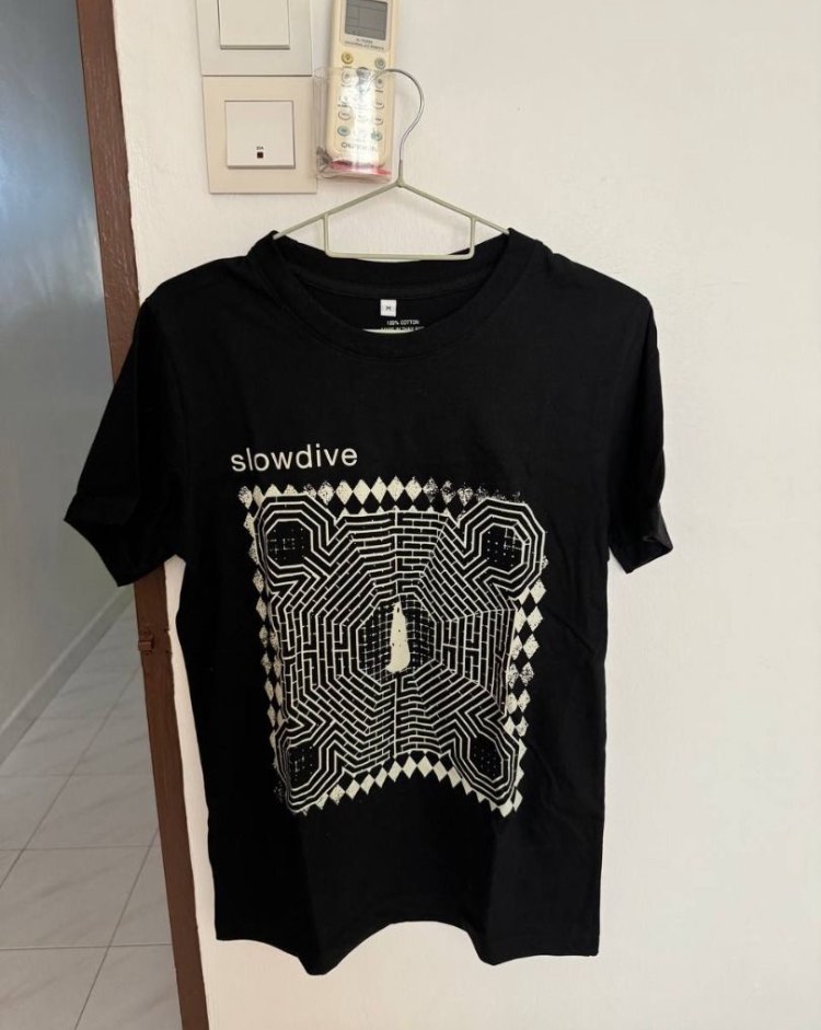 Slowdive Asia Tour 2024 Official Merch T-shirt Size: M, Hobbies & Toys ...