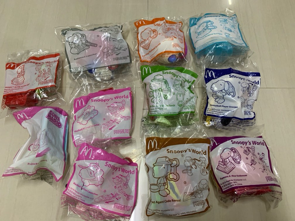 Snoopy Macdonald toy, Hobbies & Toys, Toys & Games on Carousell