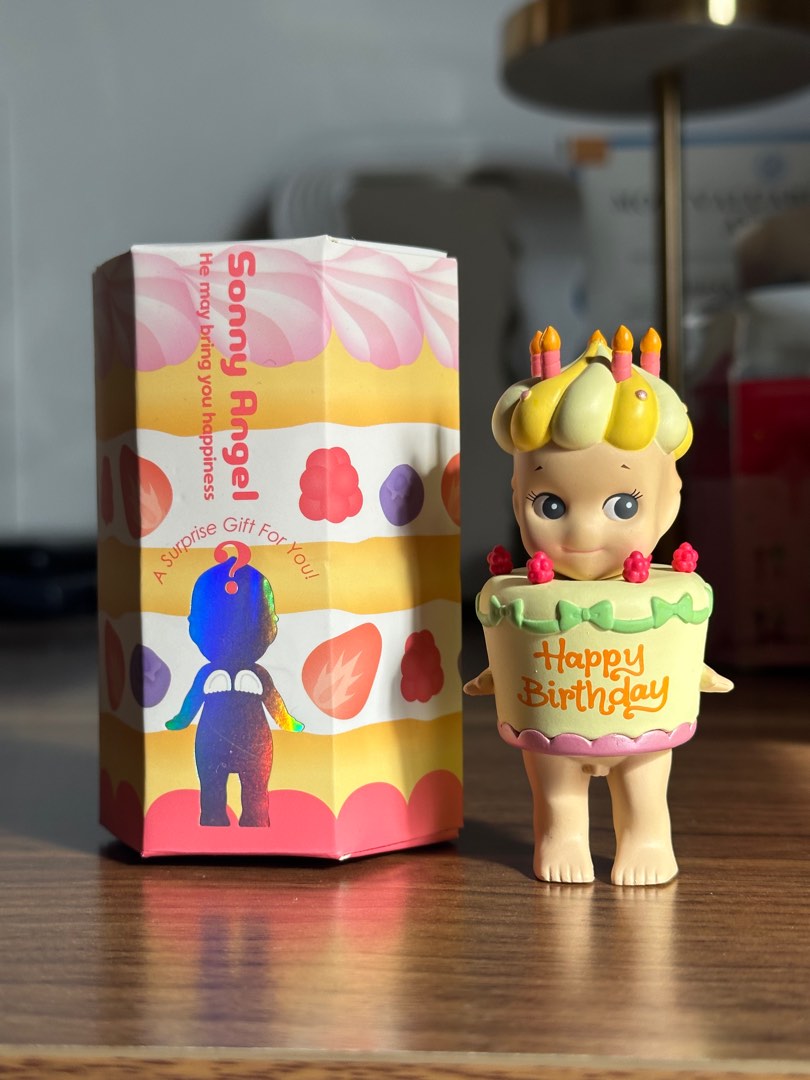 Sonny Angel Birthday Cake Series - Lemon Cake, Hobbies & Toys, Toys ...