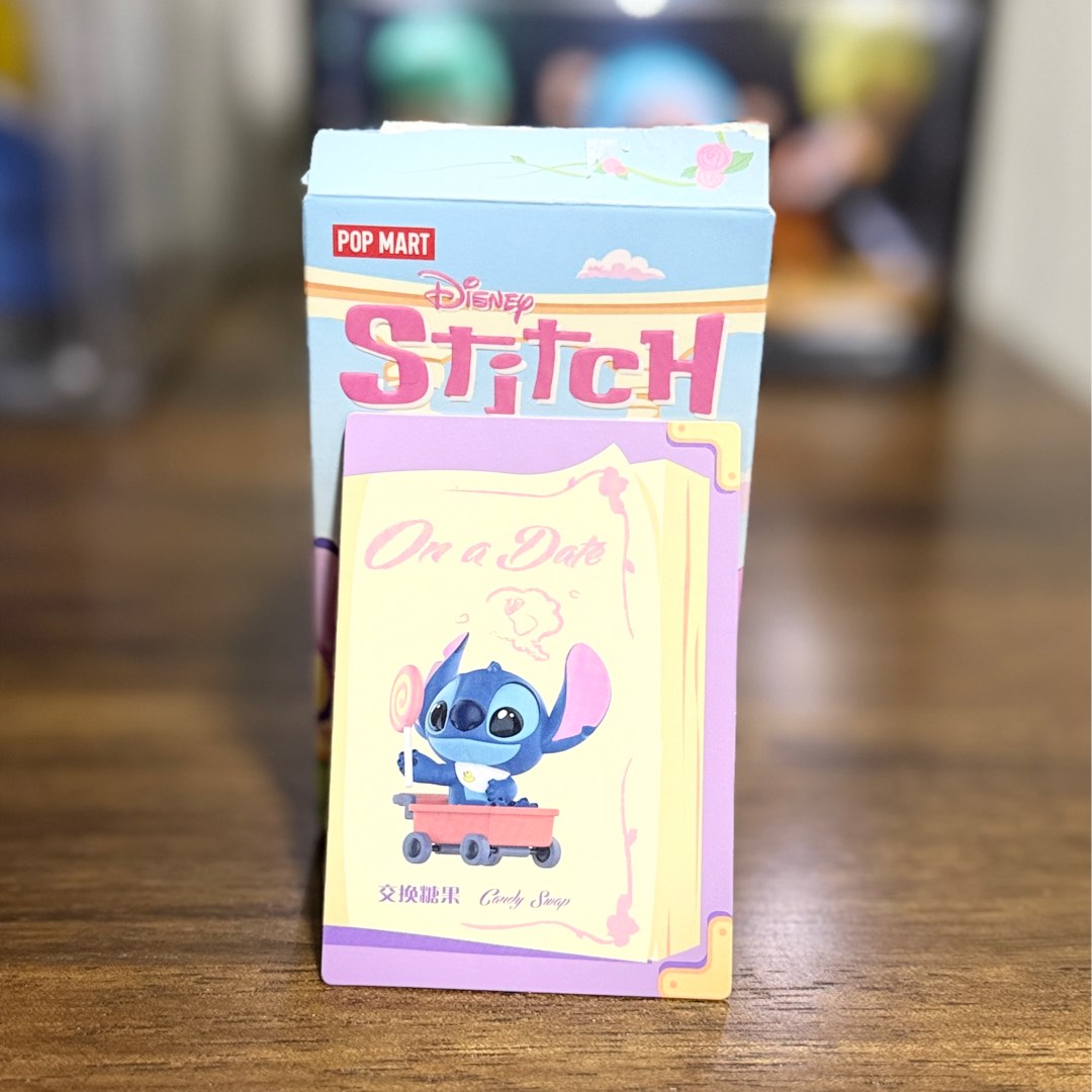 Stitch On A Date | Authentic POPMART | Candy Swap, Hobbies & Toys, Toys ...