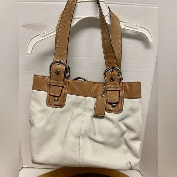 Tas coach Tas coach vintage Soho pleated leather shoulder bag F13732 ...