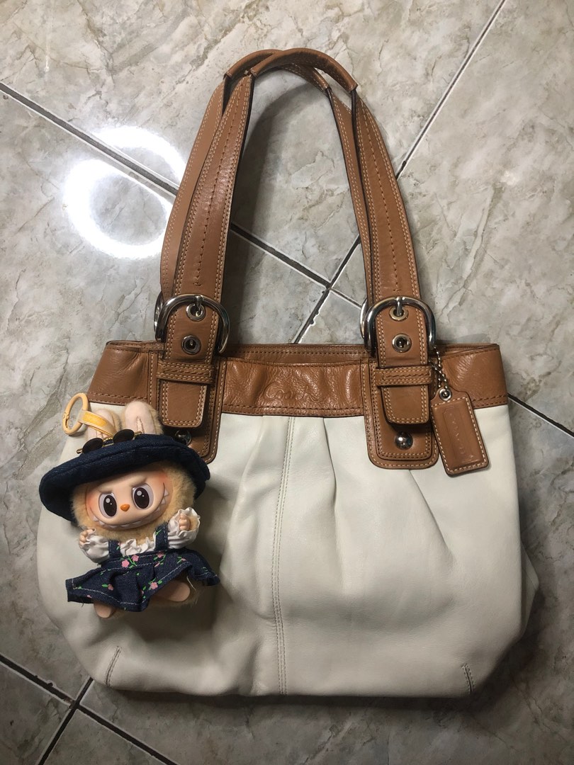 Tas coach Tas coach vintage Soho pleated leather shoulder bag F15045 ...