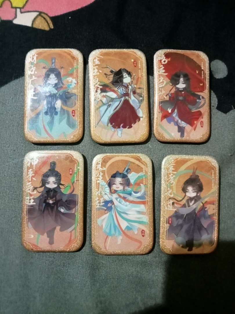 tgcf / heaven officials blessing 6 pins, Hobbies & Toys, Memorabilia ...