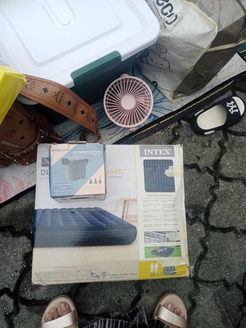 Tilam quen pam angin siap pam, Furniture & Home Living, Furniture, Bed ...