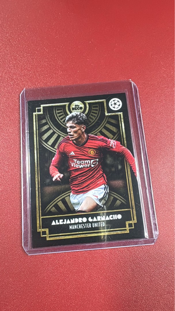Topps Deco Garnacho, Hobbies & Toys, Toys & Games on Carousell