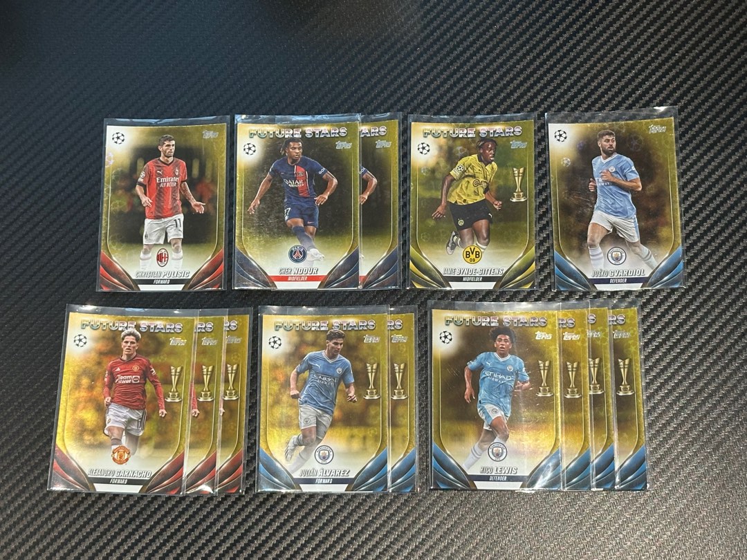 Topps UEFA UCC Flagship 23/24 Golden Starball, Hobbies & Toys, Toys ...