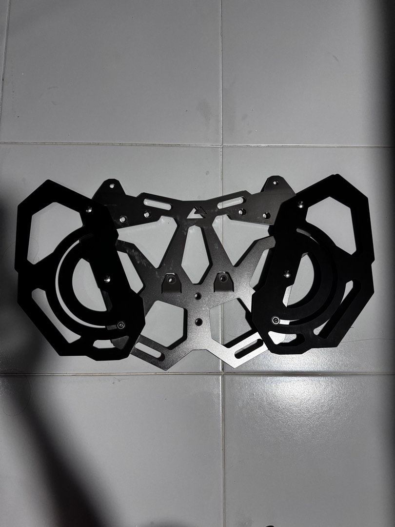 Touratech top expandable luggage rack, Motorcycles, Motorcycle ...