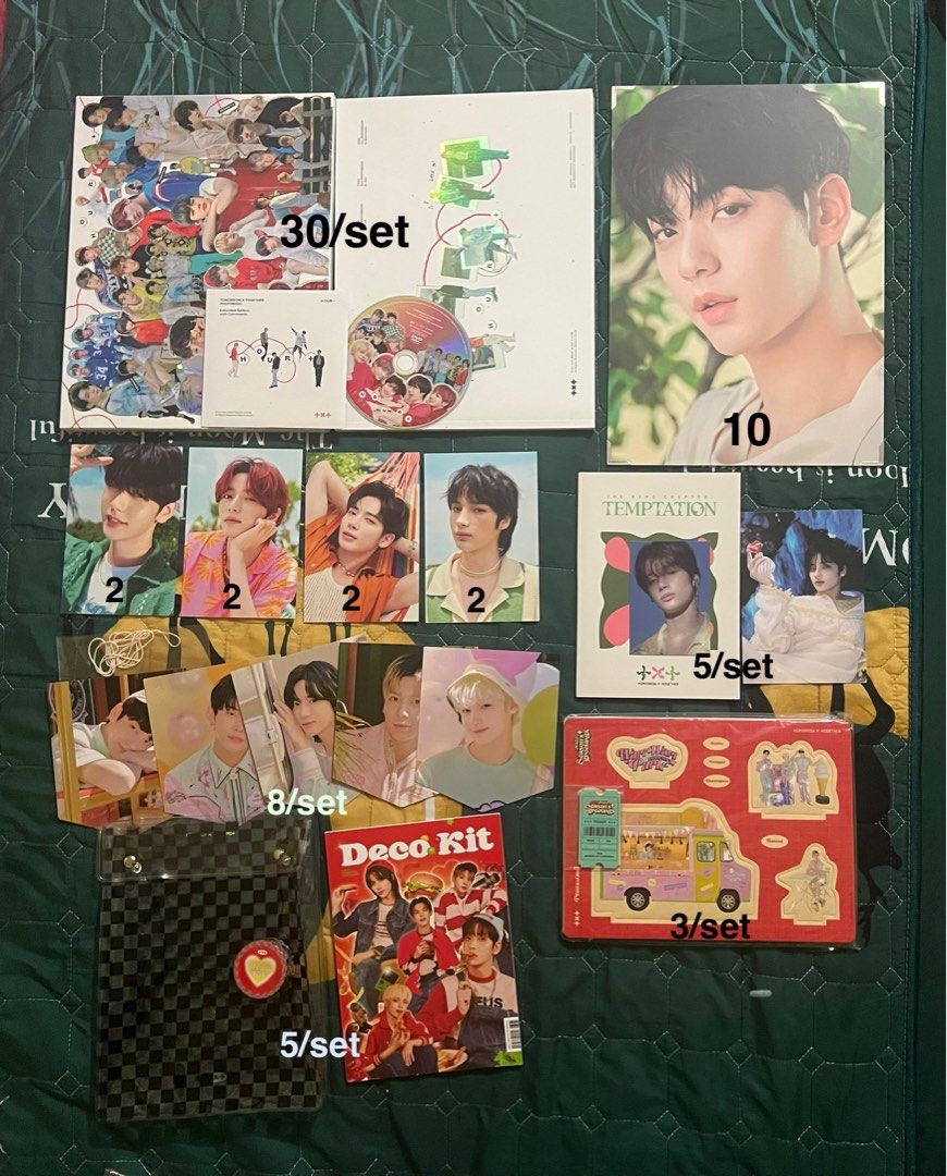TXT OFFICIAL EXTRA ITEMS, Hobbies & Toys, Collectibles & Memorabilia, K ...