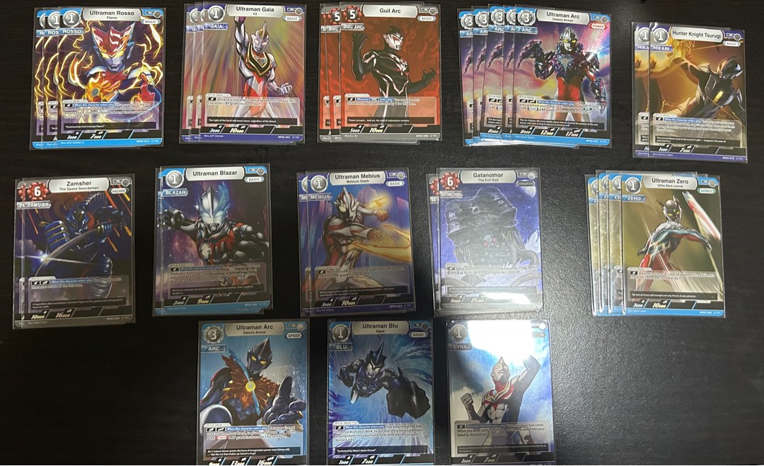 Ultraman Card Game BP02 R Cards, Hobbies & Toys, Toys & Games on Carousell