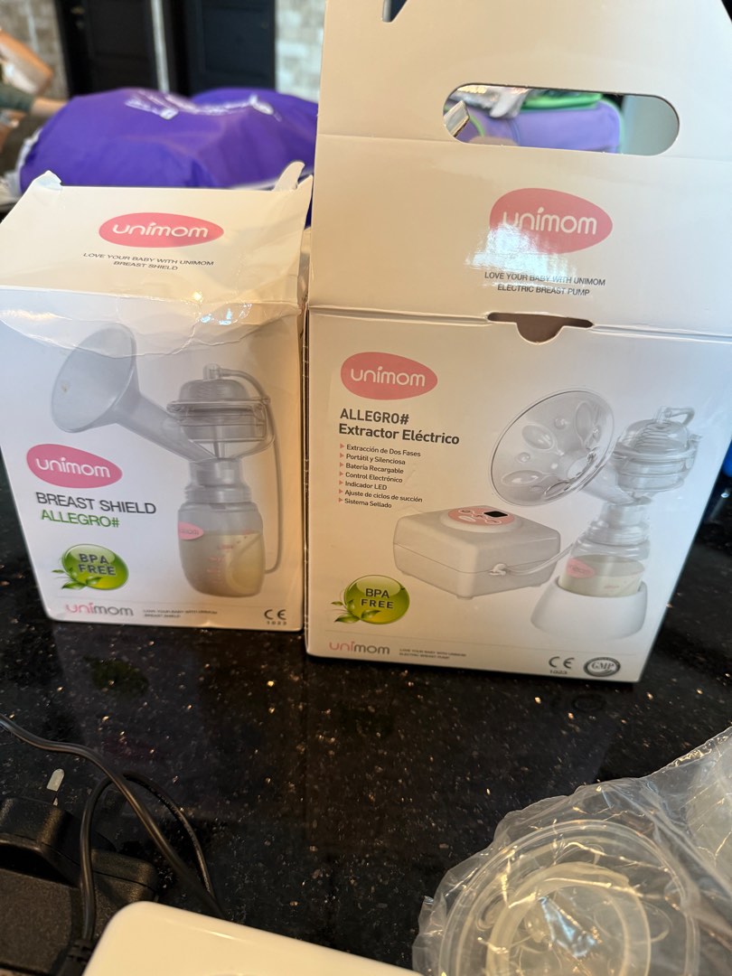 Unimom eletric single breast pump, Babies & Kids, Maternity Care on ...