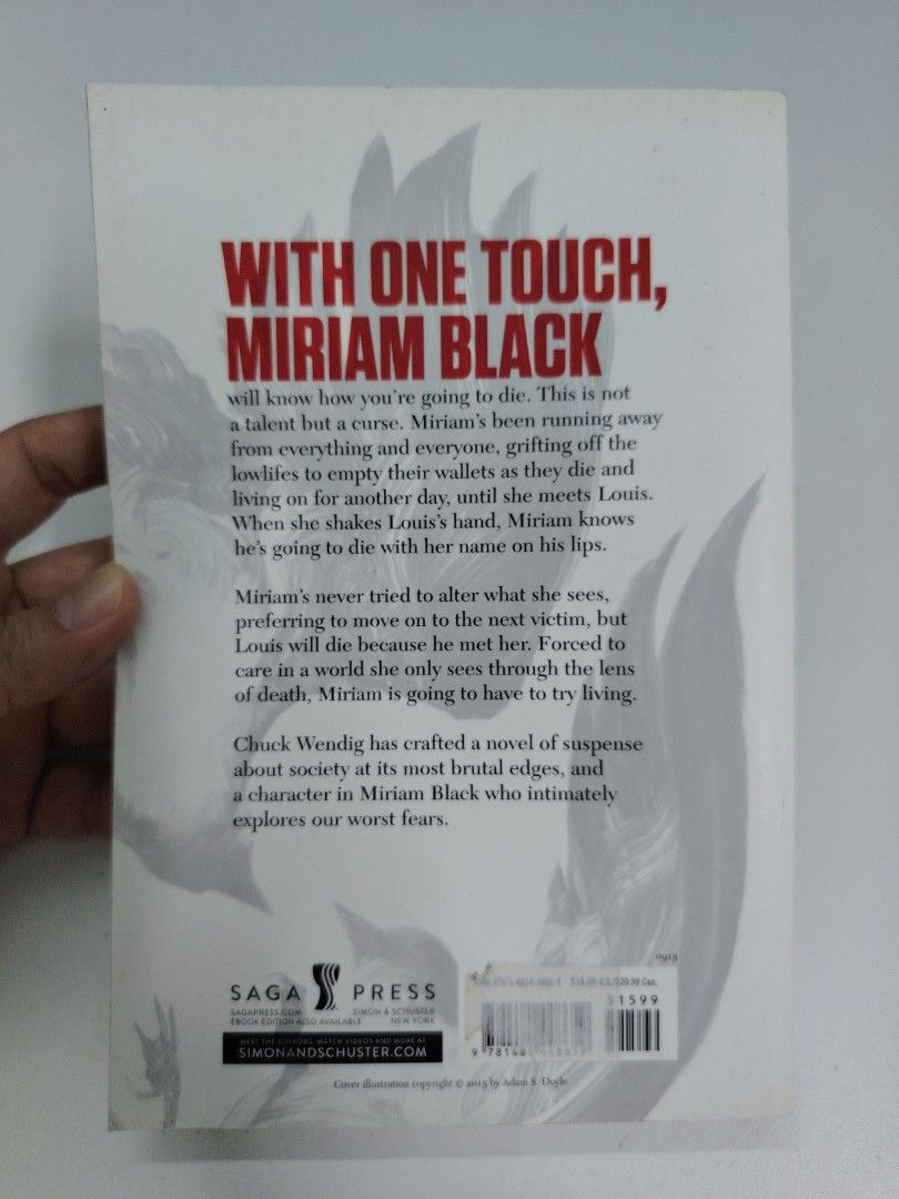 [Used] Blackbirds by Chuck Wendig (Fantasy / Horror / Paranormal ...