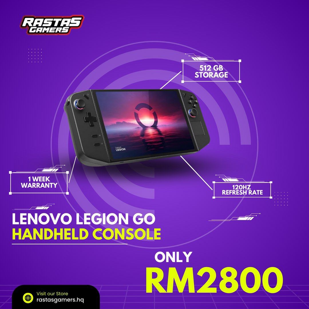 Used Lenovo Legion Go, Video Gaming, Video Game Consoles, Others on ...