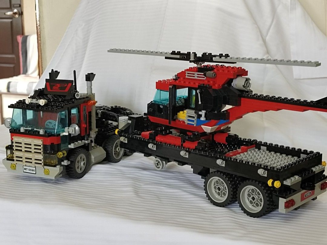 Vintage 1990 Lego (5590) Model Team Whirl and Wheel Super Truck ...