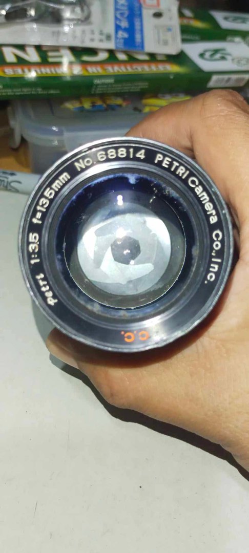 Vintage Petri Camera lens, Photography, Cameras on Carousell
