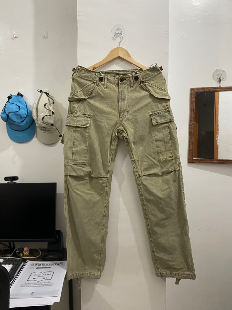 VISVIM 20SS JUMBO EIGER SANCTION CARGO PANTS, Men's Fashion, Bottoms, Jeans on Carousell