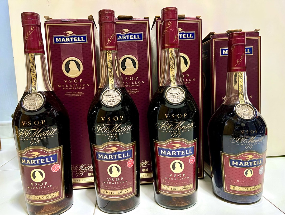 VSOP Medaillon Old Fine Cognac, 1L (>15yrs), Food & Drinks, Beverages ...