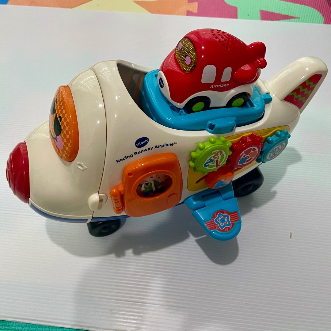 Vtech Racing Runaway Airplane, Hobbies & Toys, Toys & Games on Carousell