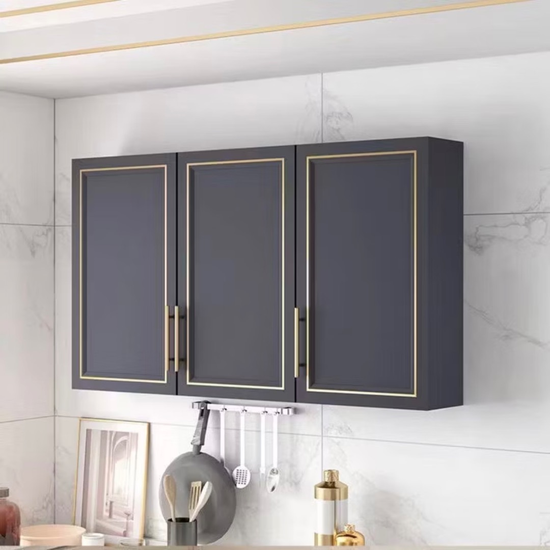 Wall Mounted Kitchen Cabinet | Space Saving Storage Cupboard With Doors ...