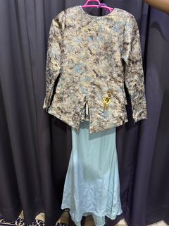 Kids baju kurung by wanzar.., Women's Fashion, Muslimah Fashion, Baju ...