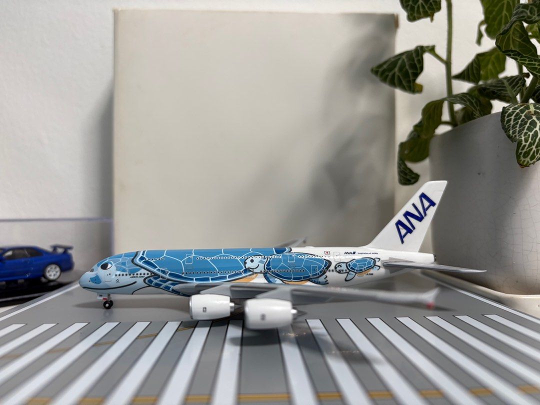 White Box 1:500 ANA (All Nippon Airways) Airbus A380-800 (Flying Honu ...