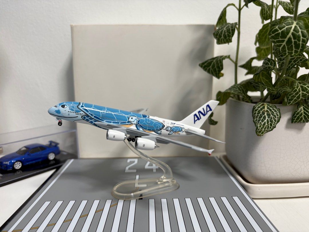 White Box 1:500 ANA (All Nippon Airways) Airbus A380-800 (Flying Honu ...